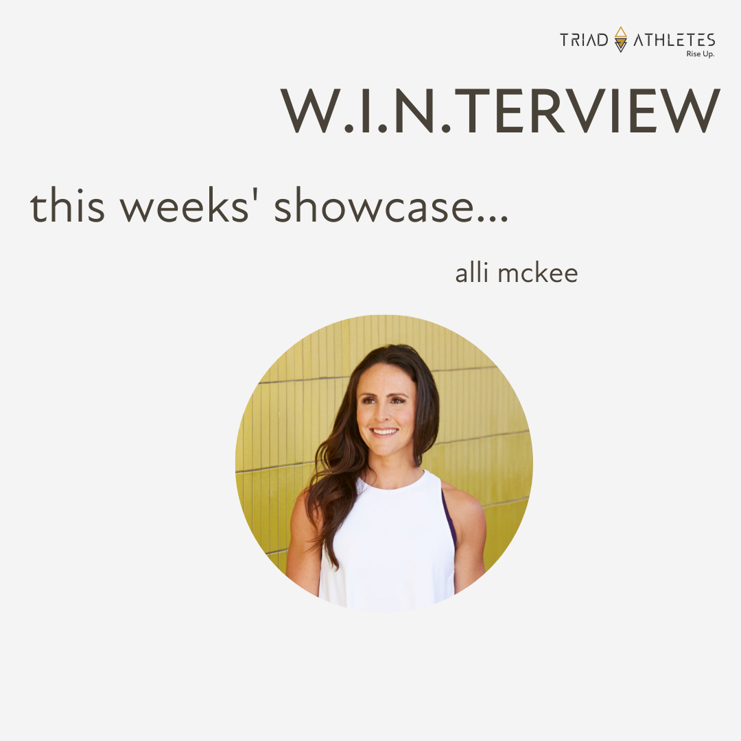 W.I.N.terview with Alli McKee – Triad Athletes